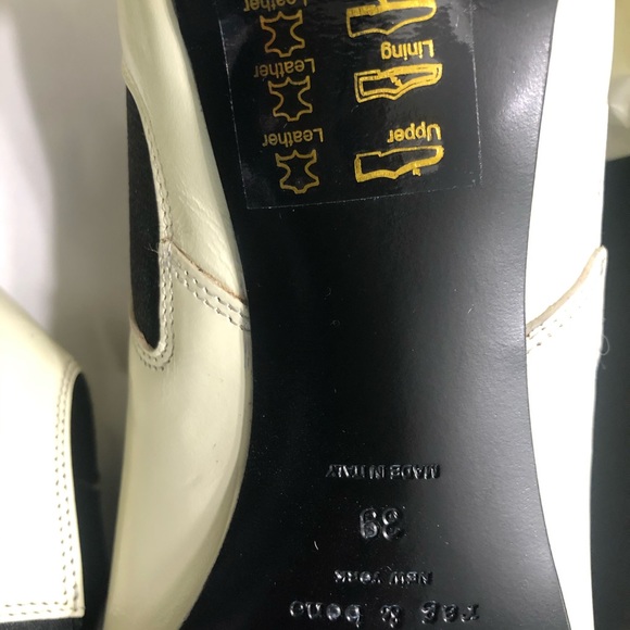 rag & bone | Shoes | Rag Bone Booties In Creamy Color | Poshmark